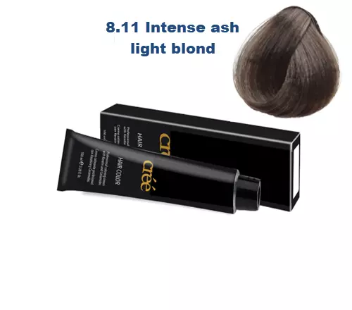Créé Hair Color 8.11 Intense ash light blond 100ml - Fresh Hairsupply